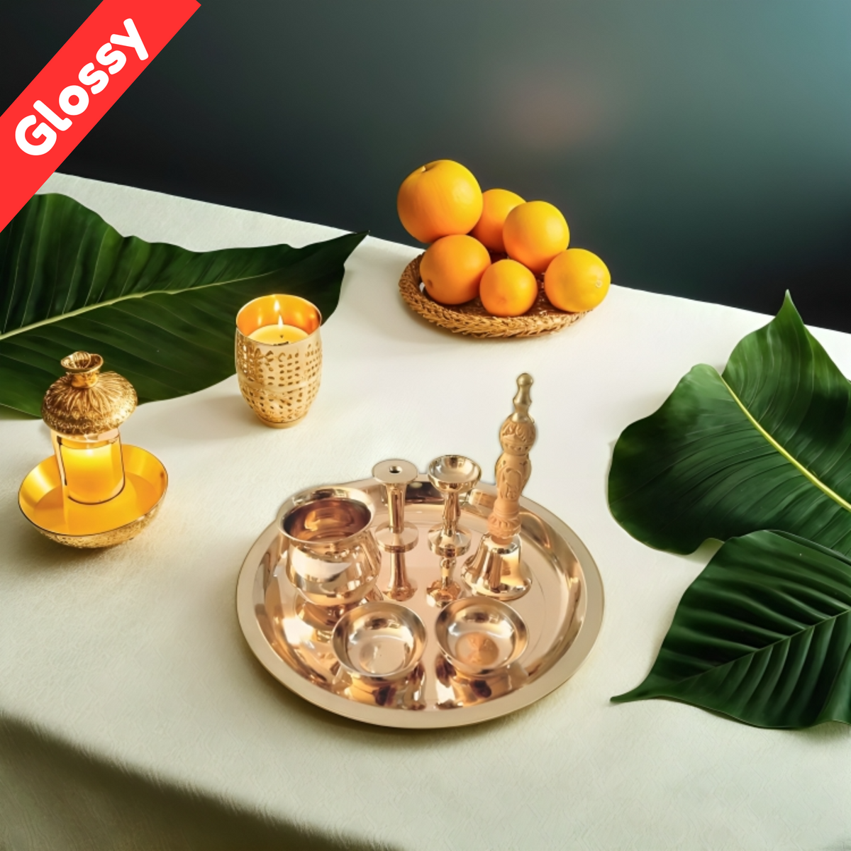 Bronze Pooja Set | Traditional Worship Utensils for Rituals | Bronzzee